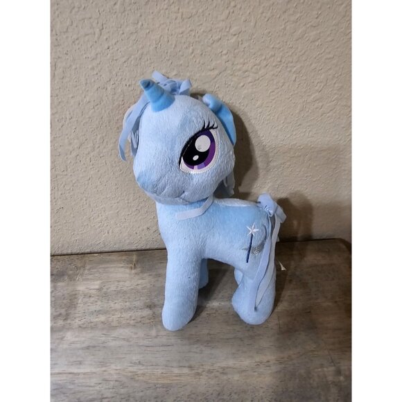 Hasbro | Toys | My Little Pony Unicorn Trixie Blue Horse Moon Wand Used ...